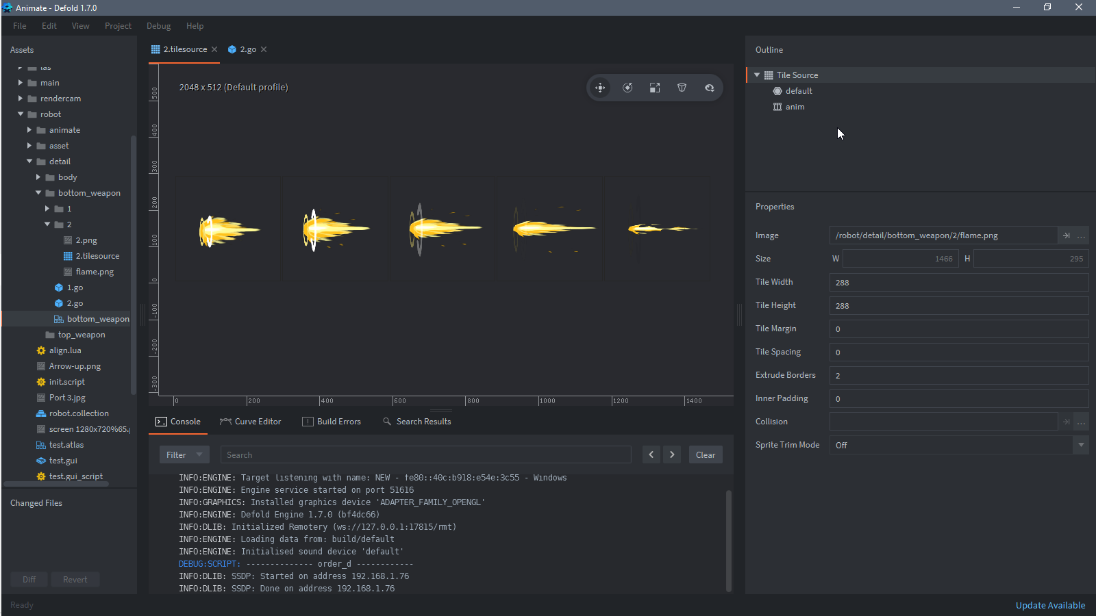 Disable Sprite Animation By Default SOLVED Questions Defold Game