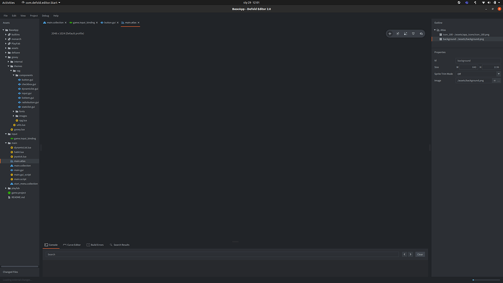 Problem with displaying visual components on Ubuntu 20.04 - Bugs ...