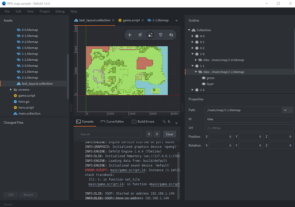 How Do I Reference A Tilemap If It Is In A Different Collection To My 