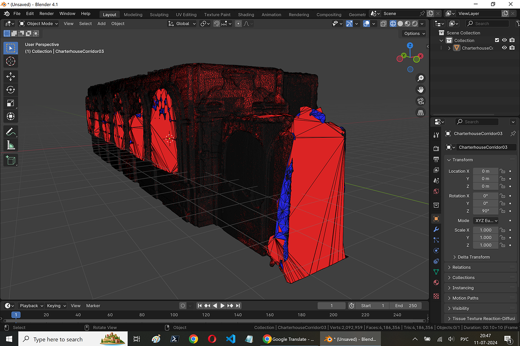 Tutorial: 3D model quality in Blender (photogrammetry) - The Defoldmine - Defold game engine forum