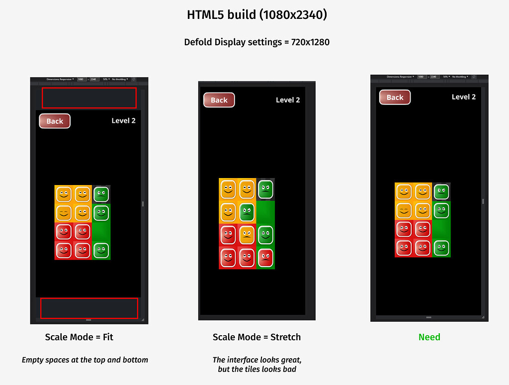 How to proportionally stretch an HTML5 game? - Questions - Defold game engine forum