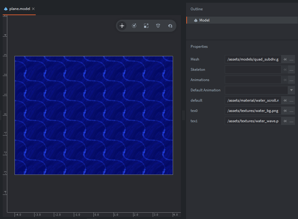 Texture Scrolling Shader Tutorial Example The Defoldmine Defold Game Engine Forum
